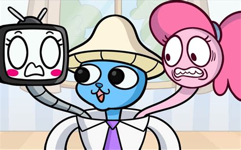 TV WOMAN SMURF CAT Poppy Playtime Chapter 3 Animation