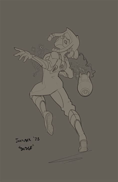 Inktober Hiatus Dodge Kamikaze