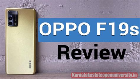 Oppo F19s Review 2024 An Eye Candy Of A Phone That Needs More In The