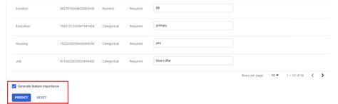 Google Cloud Automl Tables