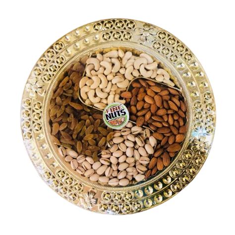 Plastic Dry Fruit Tray For Events Shape Round At ₹ 525piece In
