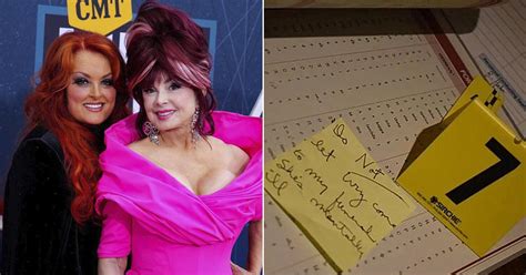 Naomi Judds Suicide Note Revealed