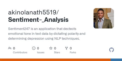 Github Akinolanath Sentiment Analysis Sentiment Is An