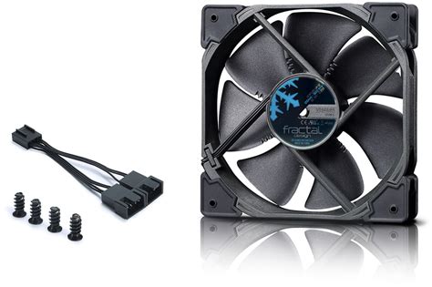 Buy Fractal Design Venturi Hp 12 120mm Pwm Fan [fd Fan Vent Hp12 Pwm Bk] Pc Case Gear Australia