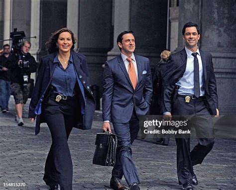 Mariska Hargitay Danny Pino Photos And Premium High Res Pictures