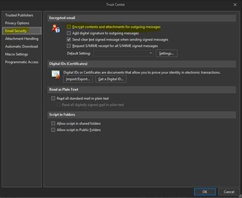 How To Enable Encryption Button In Outlook Technoresult