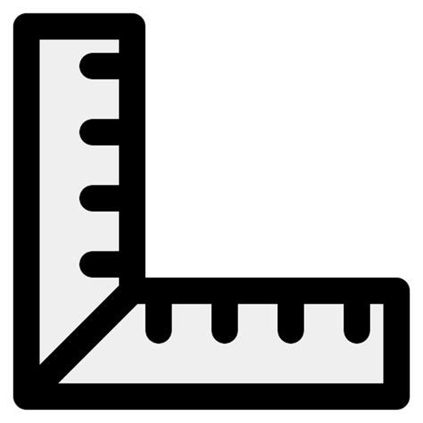 Ruler Generic Outline Color Icon