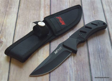 8 Inch Mtech Fixed Blade Full Tang Small Hunting Knife With Nylon