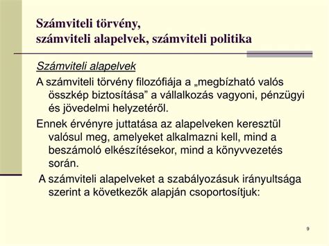 PPT Számviteli törvény PowerPoint Presentation free download ID
