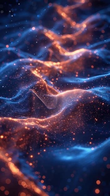 3d Glow Background Premium Ai Generated Image
