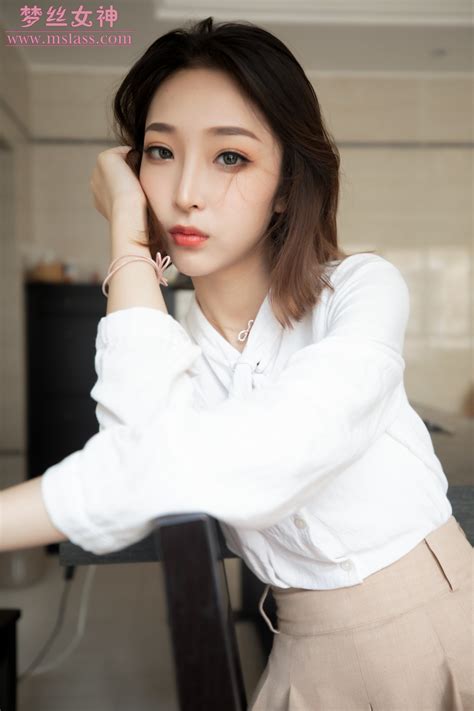 Mslass梦丝女神 No049 乔儿 美女主播（肉色） 微图坊
