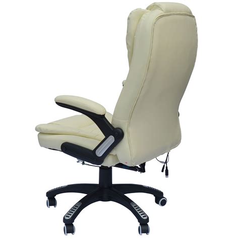 Home Office Computer Desk Massage Chair Executive Ergonomic Heated