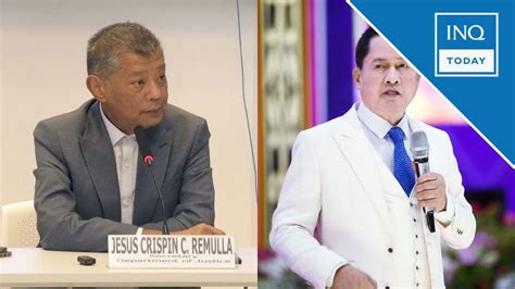 Remulla Protection Order Cant Prevail Over Arrest Order Vs Quiboloy