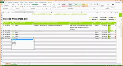 Bemerkenswert To Do Liste Excel Vorlage Pendenzenliste Aufgabenliste Kostenlos Vorlagen 126360