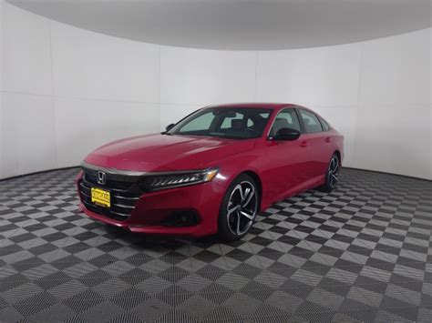 Certified Pre Owned 2021 Honda Accord Sport 4dr Car In Eugene Hk13017