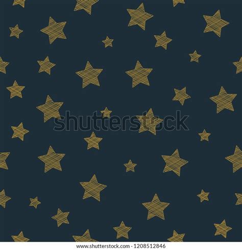 Concept Background Hand Drawn Stars Vector Stock Vector Royalty Free Shutterstock