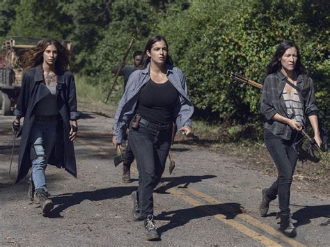 Standbild Aus Der Neunten Staffel Der Serie „the Walking Dead Testkammer