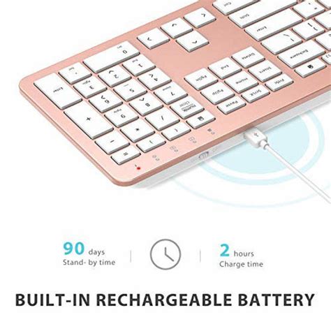 Getuscart Iclever Gk08 Wireless Keyboard And Mouse Rechargeable