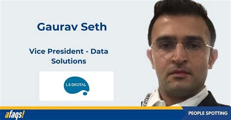 Ls Digital Appoints Gaurav Seth As Vice President Data Solutions