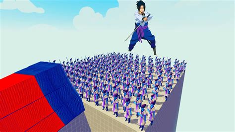 100x Sasuke Uchiha 1x Giant Vs Every God Totally Accurate Battle