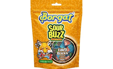 Borgat Sour Buzz Multi Flavour Candy Standup Gummy Candy Pouch 75 G Buy Online At Best Price