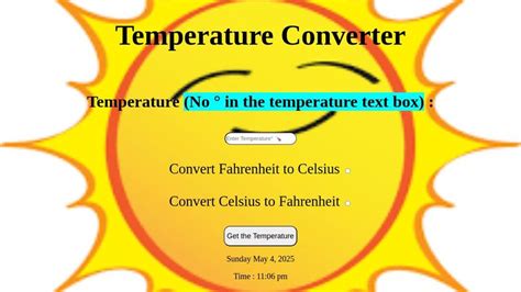 Temperature Mini Project Temperature Mini Project