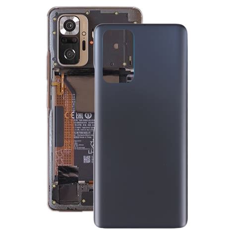 Tapa Trasera De Batería De Vidrio Para Xiaomi Redmi Note 10 Proredmi