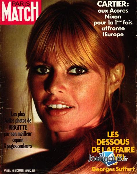 Journauxfr Paris Match Du 25 12 1971 Brigitte Bardot