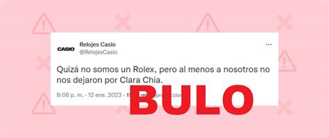 No Casio No Ha Tuiteado Que Quizá No Somos Un Rolex Pero Al Menos A