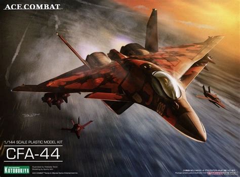 [rare] Ace Combat Cfa 44 Plastic Model Kit Hobbies And Toys Toys