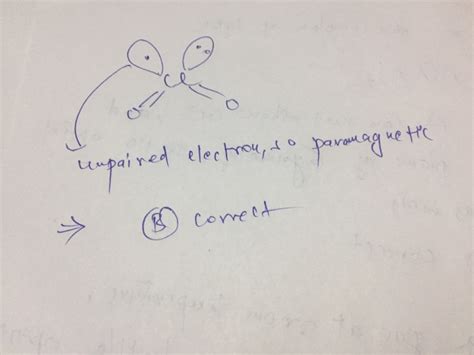Which Among The Following Compounds In Paramagnetic A Ko2 B K2o2 C