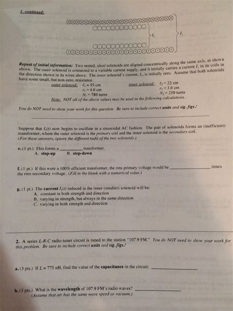 Repeat Of Initial Information Two Nested Ideal Chegg