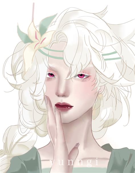 Artstation White Lily Cookie