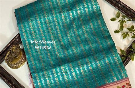 Banarasi Kathan With Zari Weaving All Over Sarees