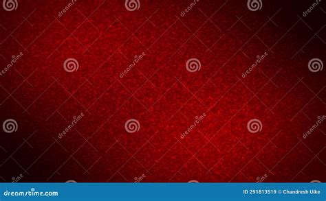 Red Color Glowing Technology Particle Moving Over Dark Background Futuristic Particles