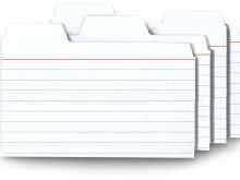 Printable X Index Card Divider Template PSD File For X Index Card Divider Template
