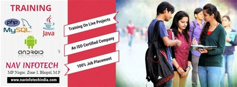 Live Project Training At Nav Infotech Bhopal