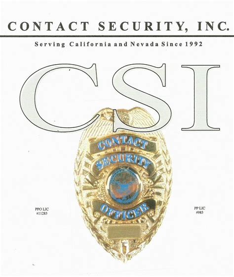 Contact Security Inc