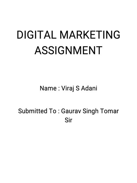 dm assignment pdf
