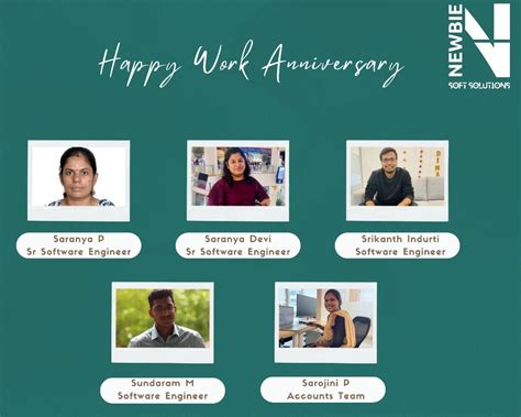 newbie soft solutions on linkedin newbie workanniversary