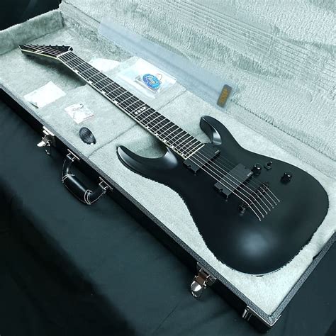 Esp E Ii Horizon Nt 7b 2016 Satin Black Neck Through 7 String Reverb