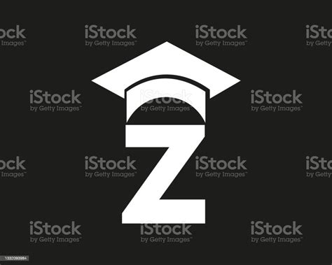 Logo De Léducation Avec Concept De Chapeau De Lettre Z Logo De