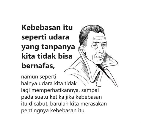 Kebebasan Itu Seperti Udara Yang Tanpanya Kita Tidak Bisa Bernafas