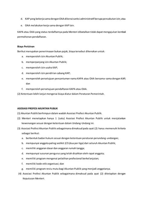 Audit Summary Regulation Pdf