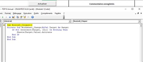 Xl 2016 Selection Dun Onglet En Fonction Dune Liste Déroulante Macros Et Vba Excel
