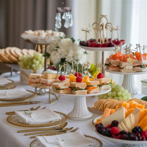 Delicious Bridal Shower Fingerfood Ideas The Bridal Tip