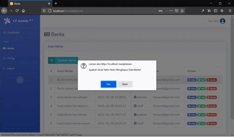 Tutorial Codeigniter 5 Cara Mudah Membuat Fitur Crud