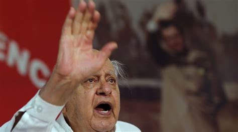 Farooq Abdullah Challenges Governments Claims About Ending Terrorism