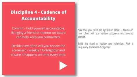 4DX The 4 Disciplines Of Execution PPT