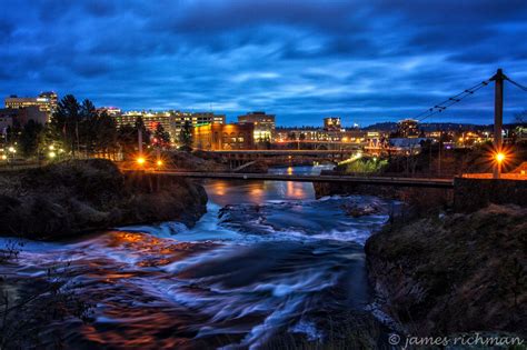 James Richman Photography ~ Spokane Wa ~ The Spokane River Flowing